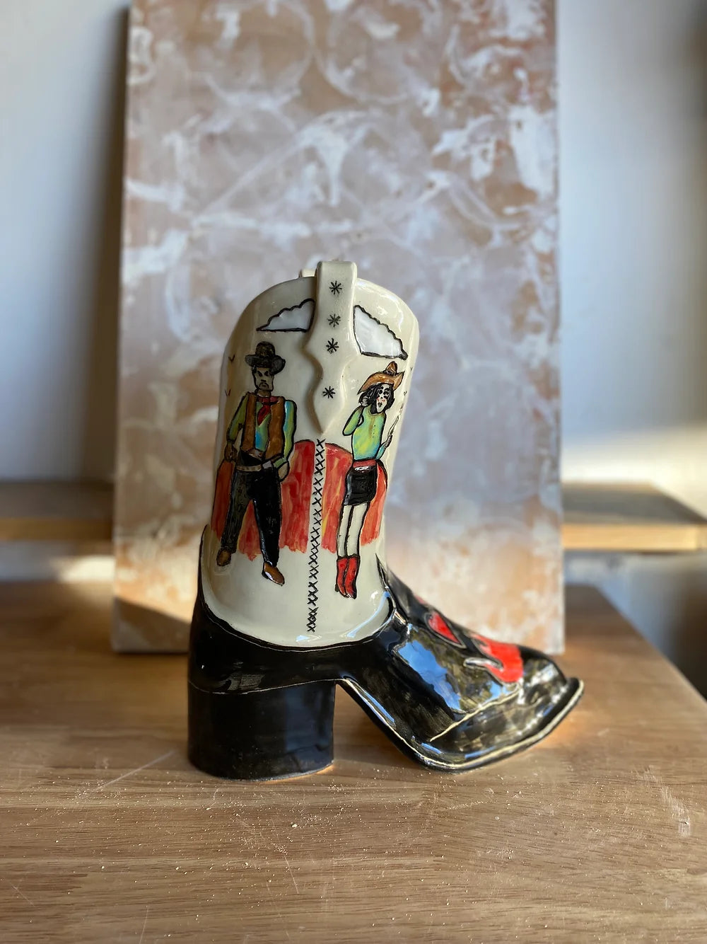 Cowboy Boot (black) – Danny D's Mud Shop
